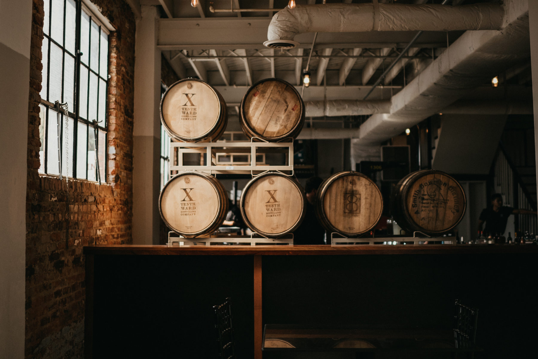 Barrel Room - Tenth Ward Distilling Company